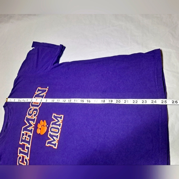 Russell Athletic | Tops | Clemson Mom Tshirt Womens Medium ...